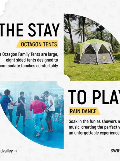 Stay in Tents, Cabins & Rooms near Bangalore | Wild Valley Resorts